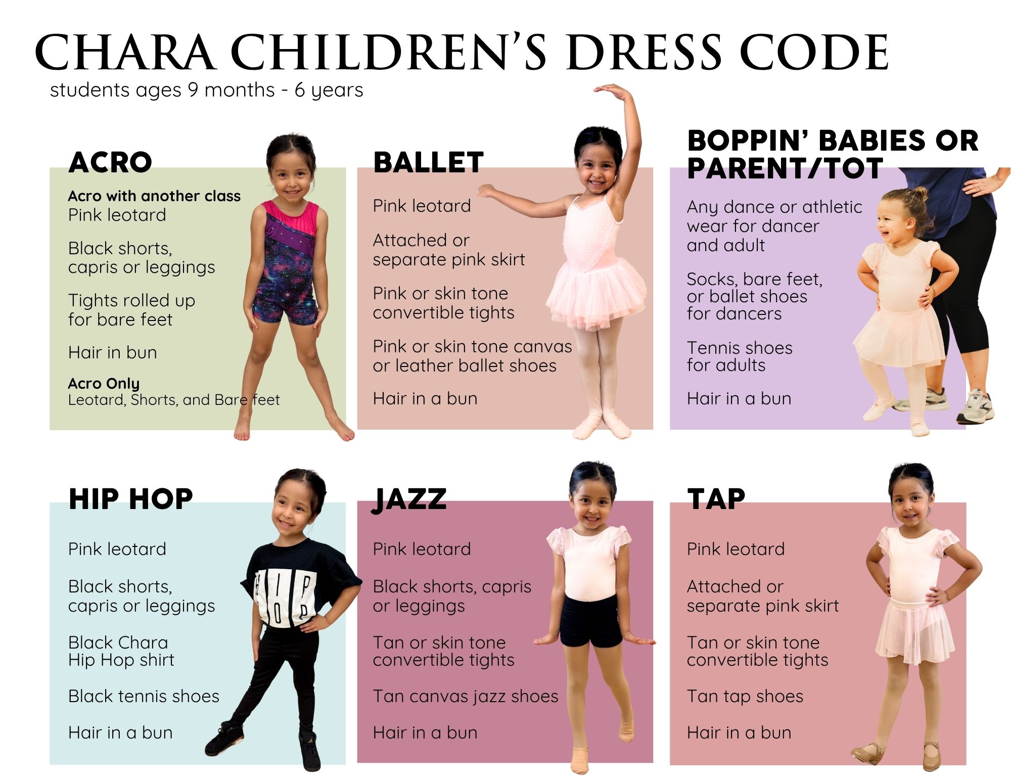 Dance Class Dress Code | What to Wear for Class | Chara Dance